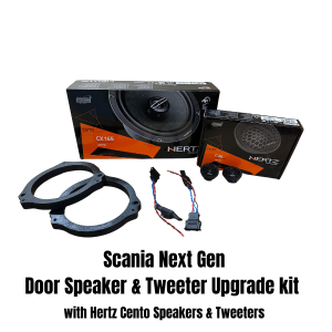 Scania Next Generation door Speaker and Tweeter upgrade kit - Trucking ...
